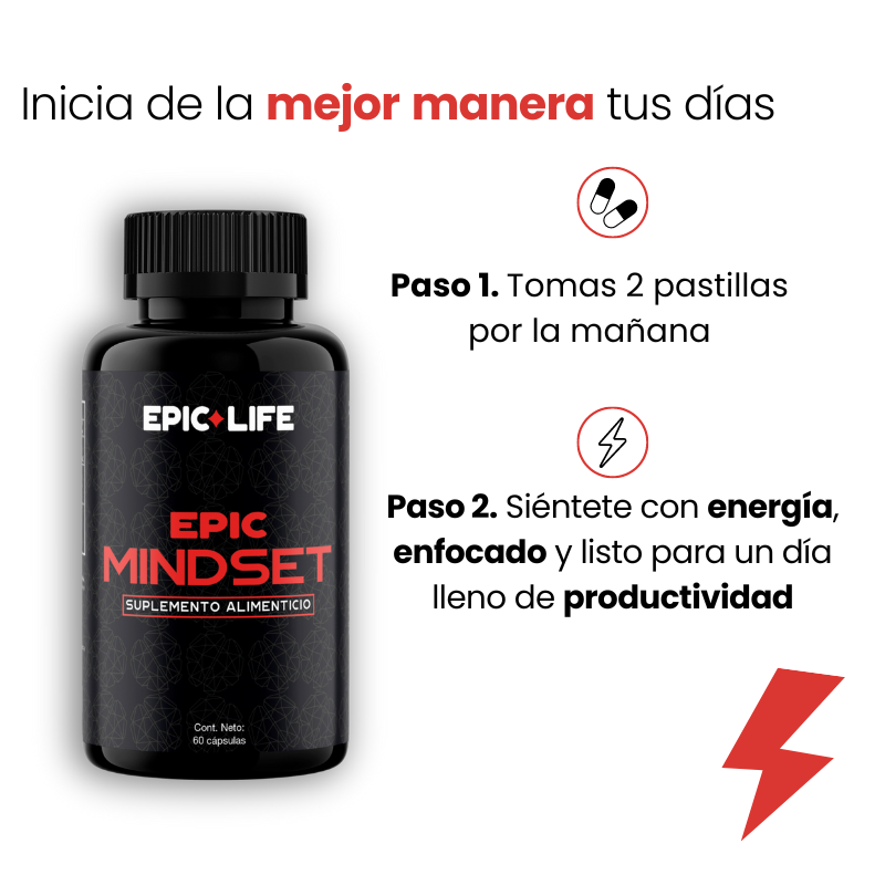 EPIC MINDSET 🧠 | Energía + Enfoque + Productividad – EPIC LIFE