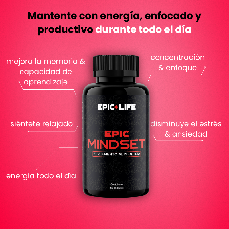EPIC MINDSET 🧠 | Energía + Enfoque + Productividad – EPIC LIFE